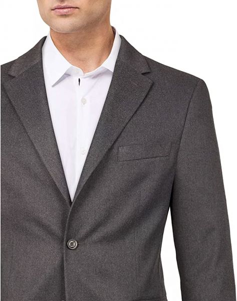 Tommy Hilfiger Men's Modern-Fit Solid Sport Gray